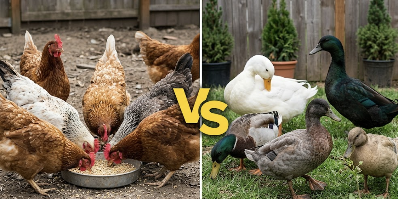 Raising Ducks vs Chickens: Which Is Better for Your Homestead?