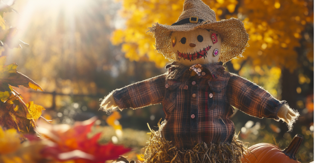 DIY Scarecrow: Add Character to Your Garden with This Fun Project