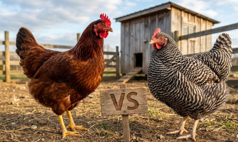 Rhode Island Red vs Plymouth Rock Chickens: Which American Breed Is ...